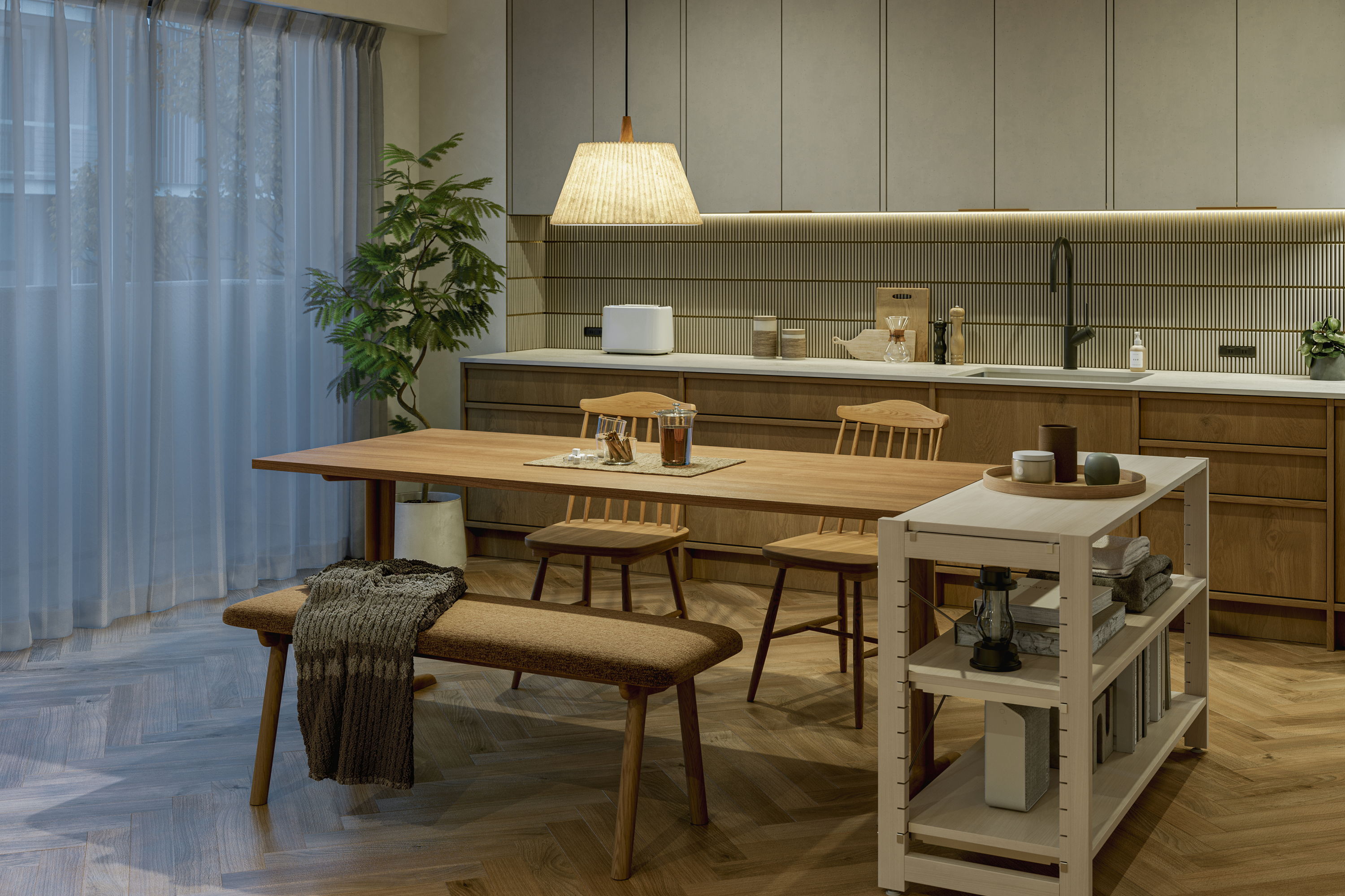 木の温もりを感じるLDスタイル – ENEN