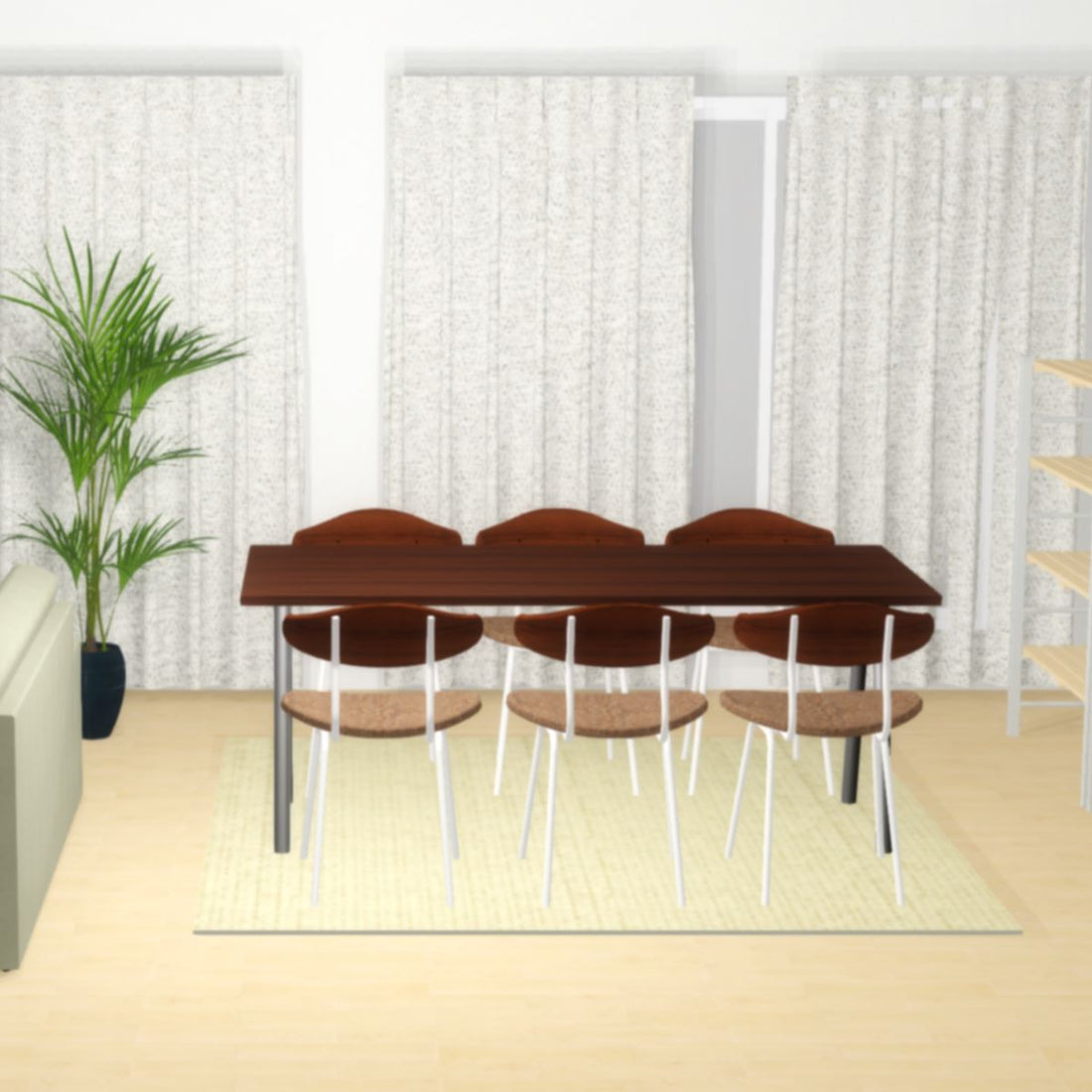 テーブル ダイニングテーブル table 家具 インテリア ENEN エネン 自由が丘 大阪 本町 KUUM クーム モジュラー モジュラーテーブル